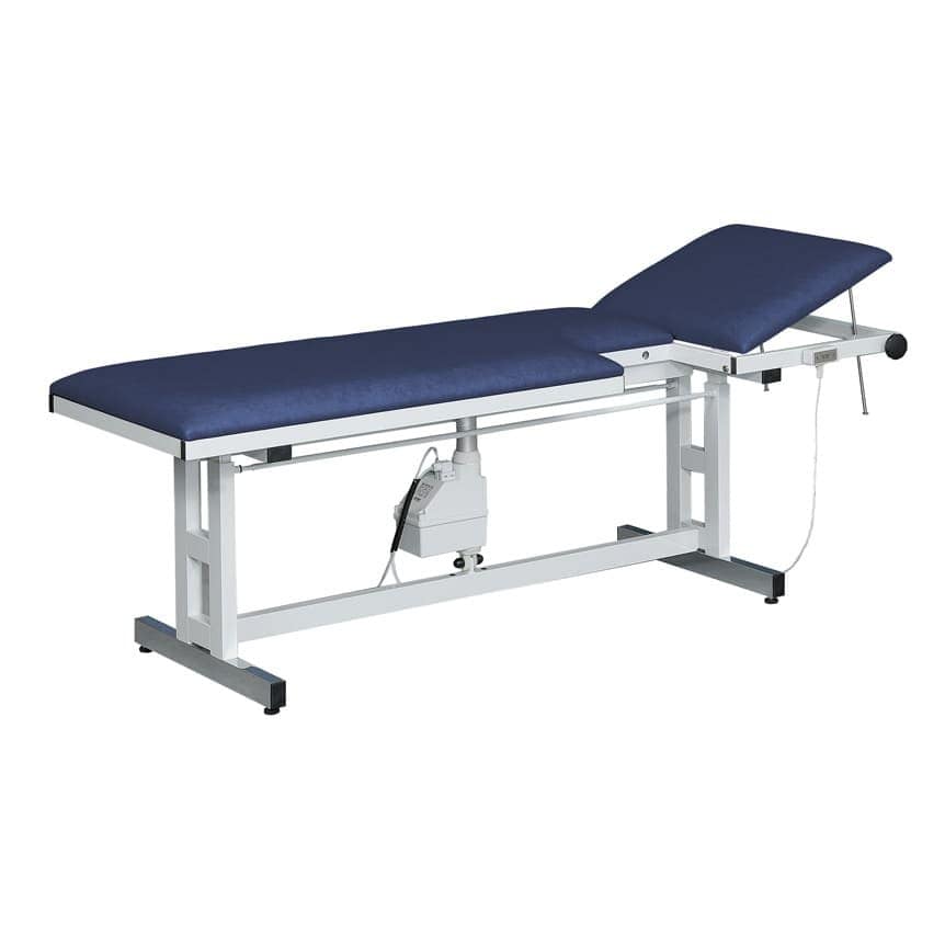 Height-Adjustable Echocardiography Bed for Medical Ultrasound